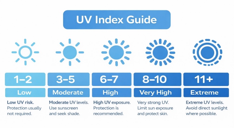 Best UV Index for Tanning (Safe Levels Explained) | Aventus Clinic