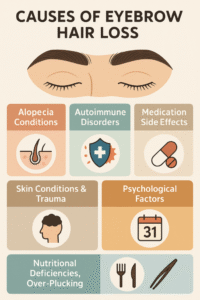 Eyebrow Hair Loss: Common Causes & Effective Treatments | Aventus Clinic