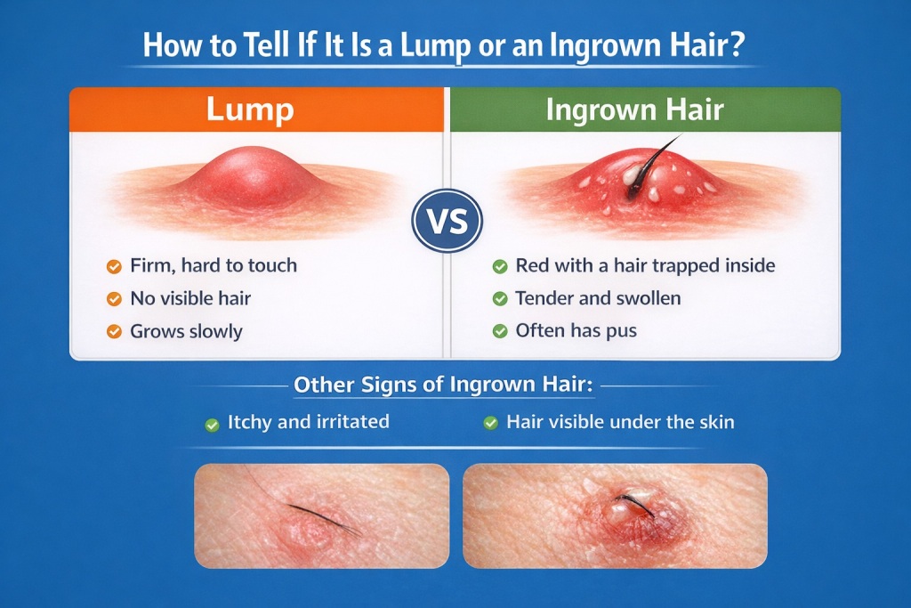 Hard Lump from Ingrown Hair: What It Means and How to Treat It